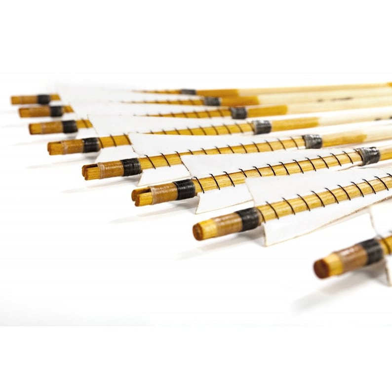 Traditional English Longbow Arrows, Quantity: X 12 - Etsy