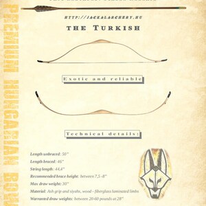 The Laminate Turkish by Jackal Archery - Etsy