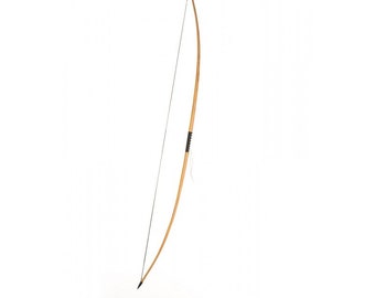 Wooden Longbow English Longbow Native American REAL Wood Archery Bow ...
