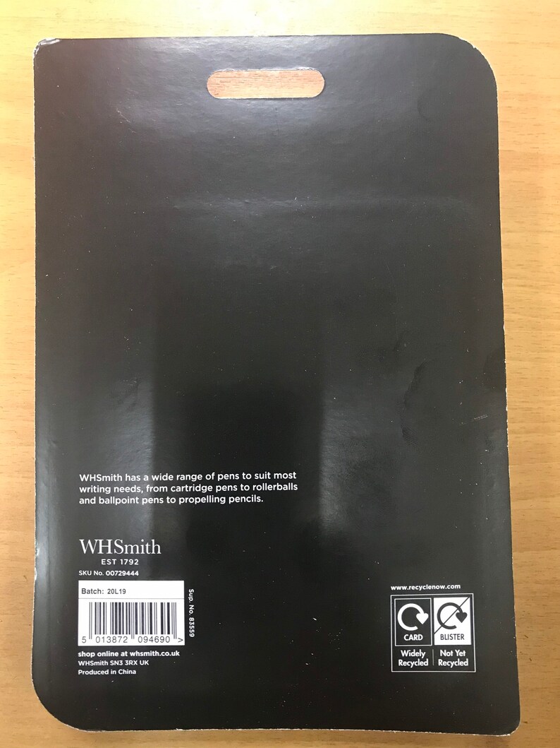 Whsmith Highlighters Assorted Ink pack of 4 - Etsy