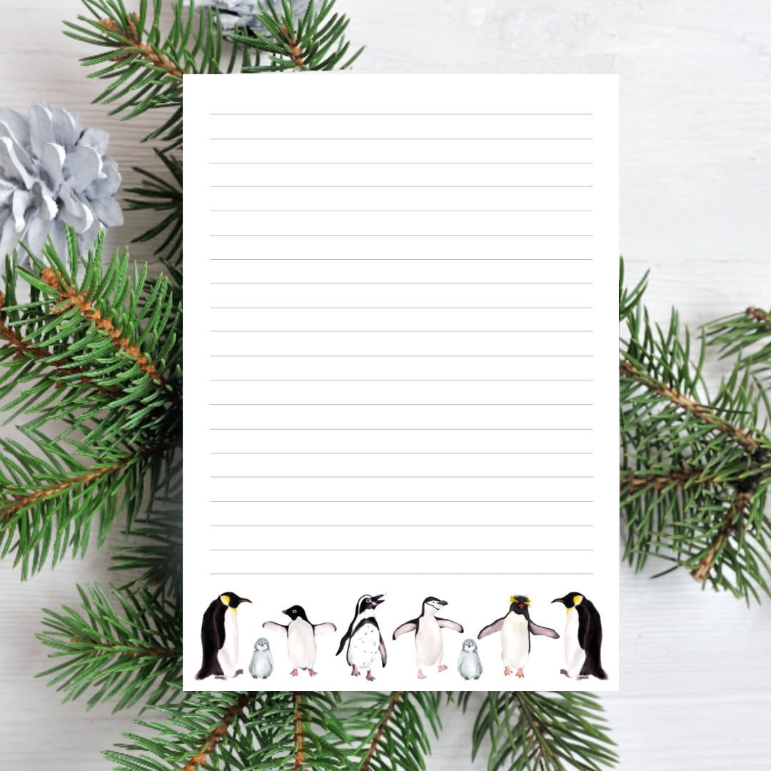 Penguin Species A5 Notepad | 50 Sheets Recycled Recyclable Paper ...