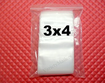 3x4 Plastic Bags - Etsy