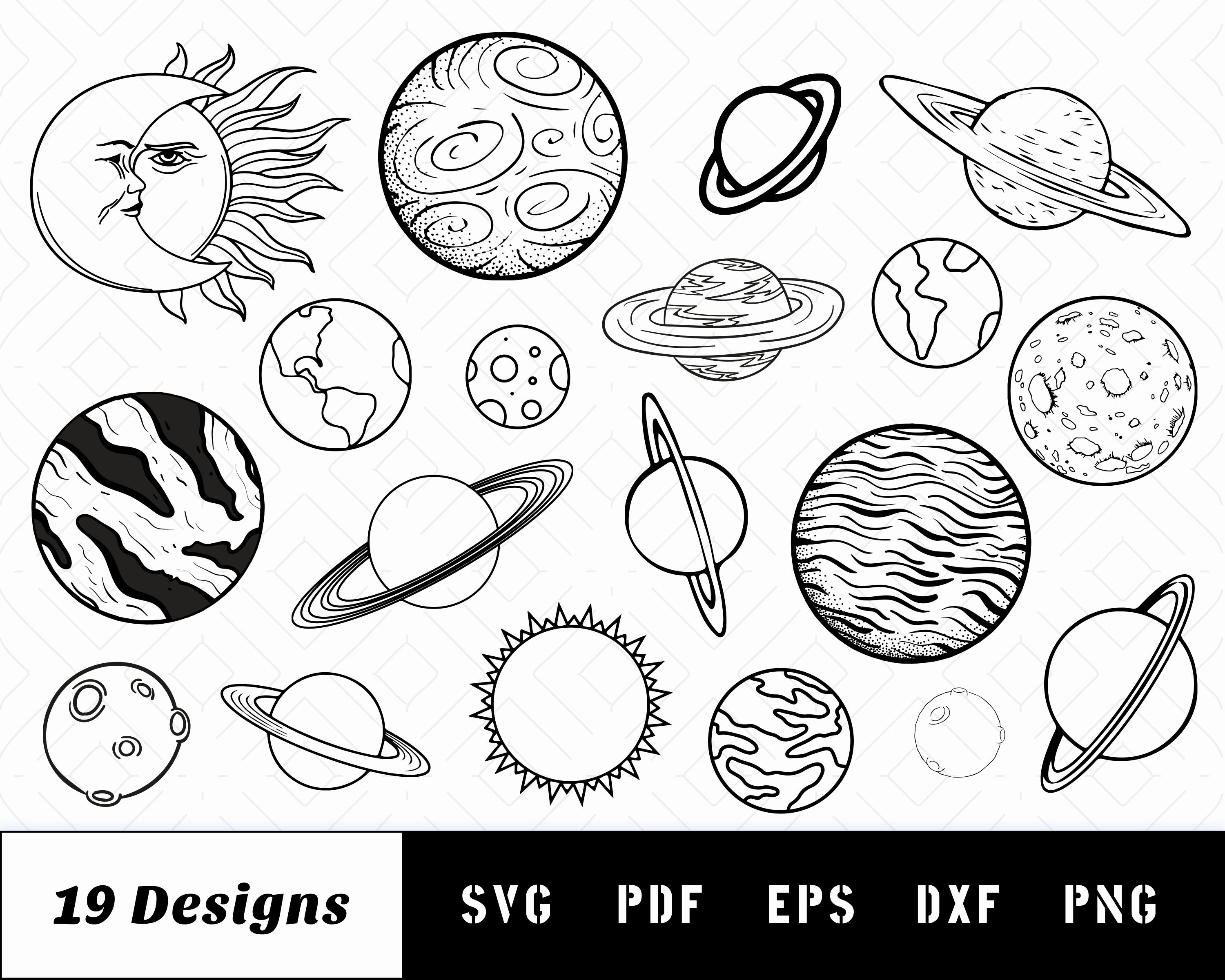 Digital Drawing & Illustration Earth Svg Astronaut Svg,Universe space ...