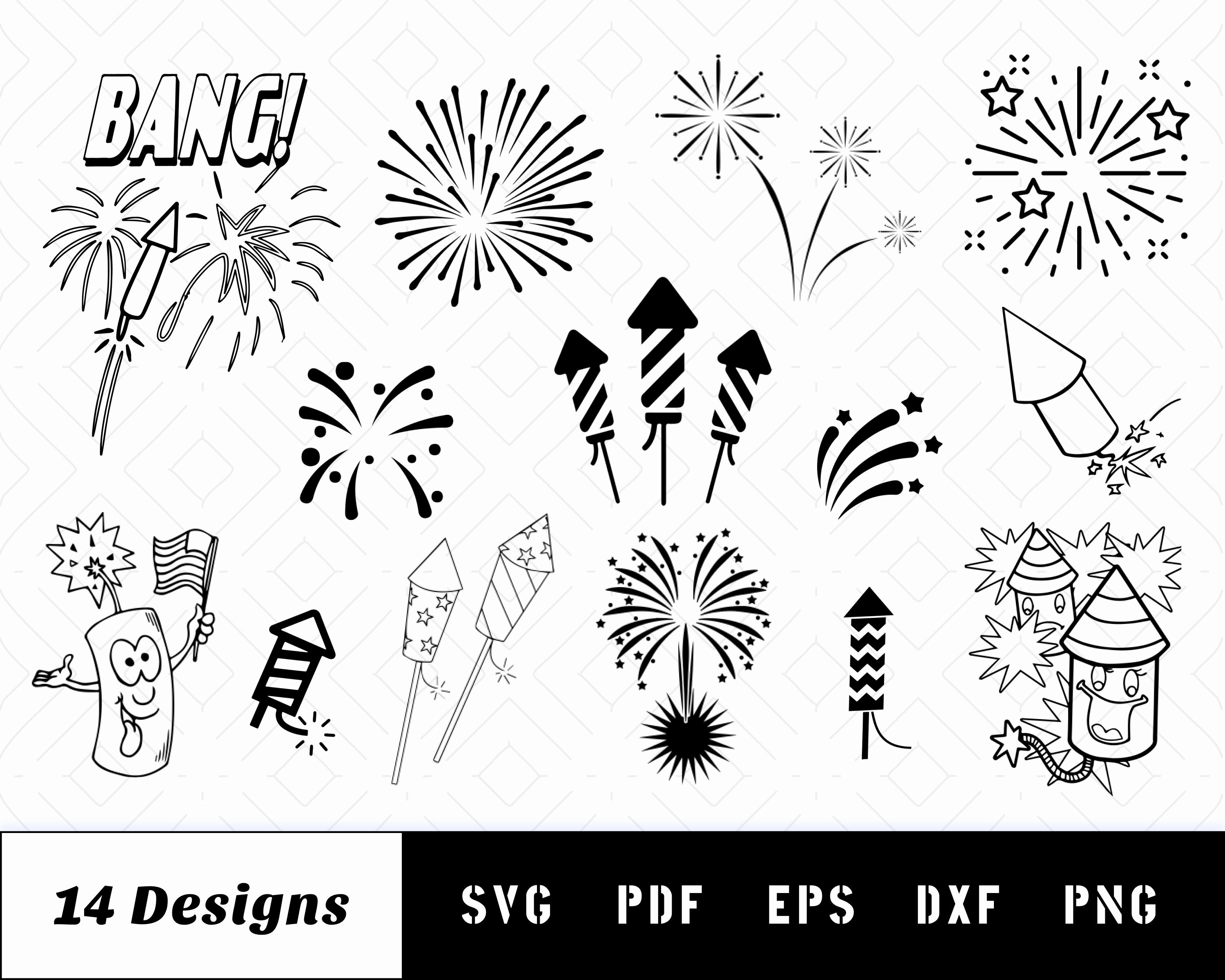 Svg Designs Svg files Fourth of July Svg file Fourth of July Fire ...