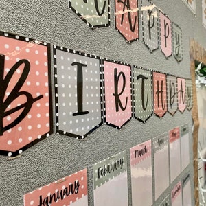 Classroom Birthday Display - Etsy
