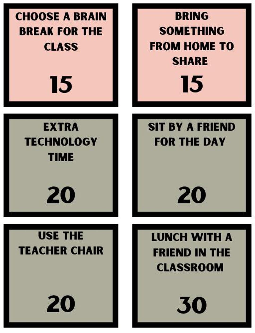 Classroom Store Incentive for PBIS - Etsy