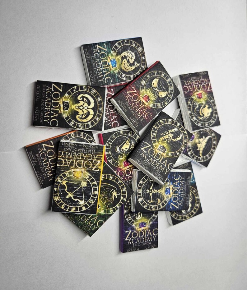 Zodiac Academy Mini Book Series - Etsy