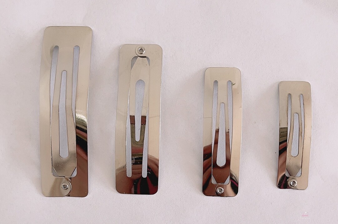 Rectangle L Bobby Pinblank Dir Hair Pin 5cm/6cm/7cm/8cm - Etsy