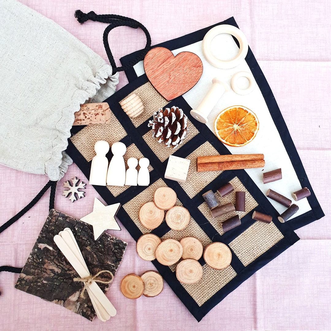 The Natural Tinker Bag Open-ended Loose Parts Play Sensory Bag ...