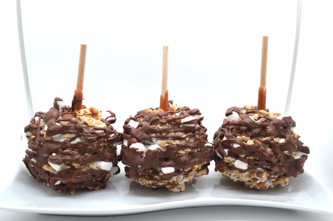 Rocky Road Apples - Pack of 3 - Etsy