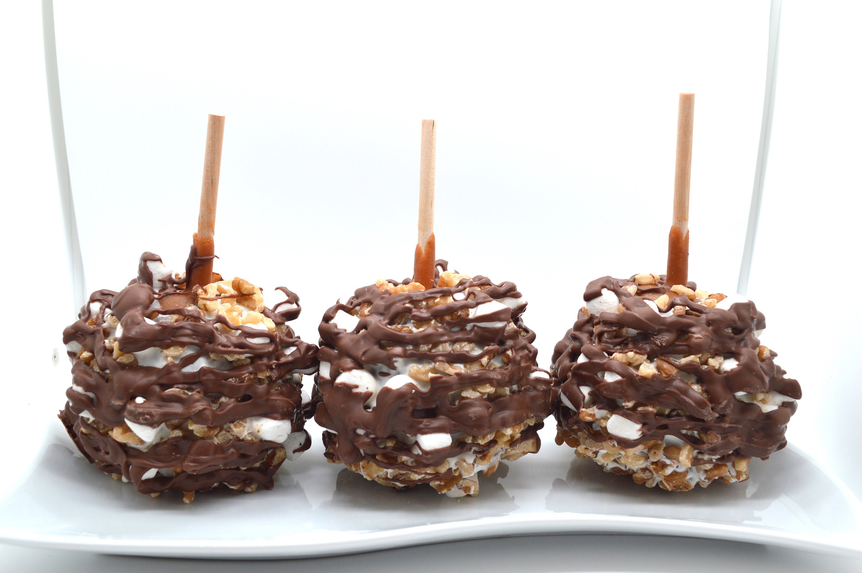 Rocky Road Apples - Pack of 3 - Etsy