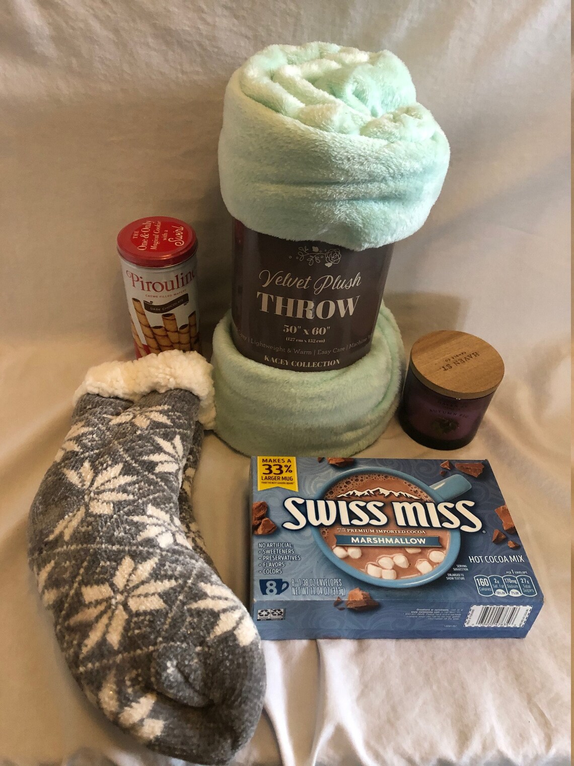 Cozy Night in Gift Basket | Mothers Day | Date Night Movie | Stay Warm ...