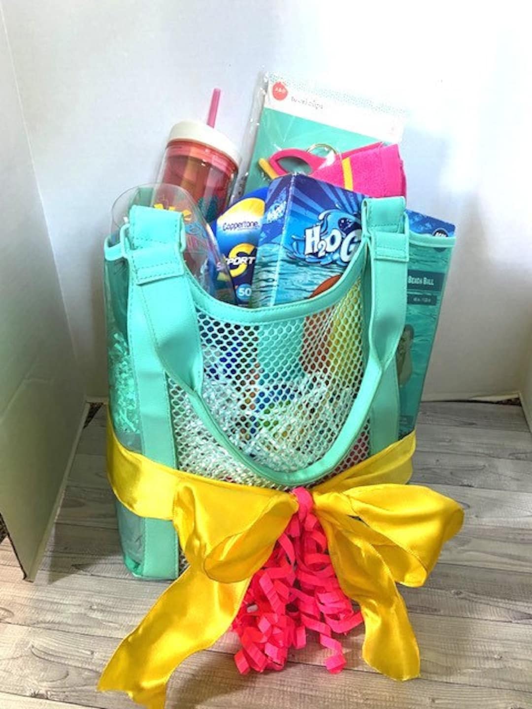 Loaded Beach Bag Gift Basket | Pool Fun | Teacher | Mothers Day ...
