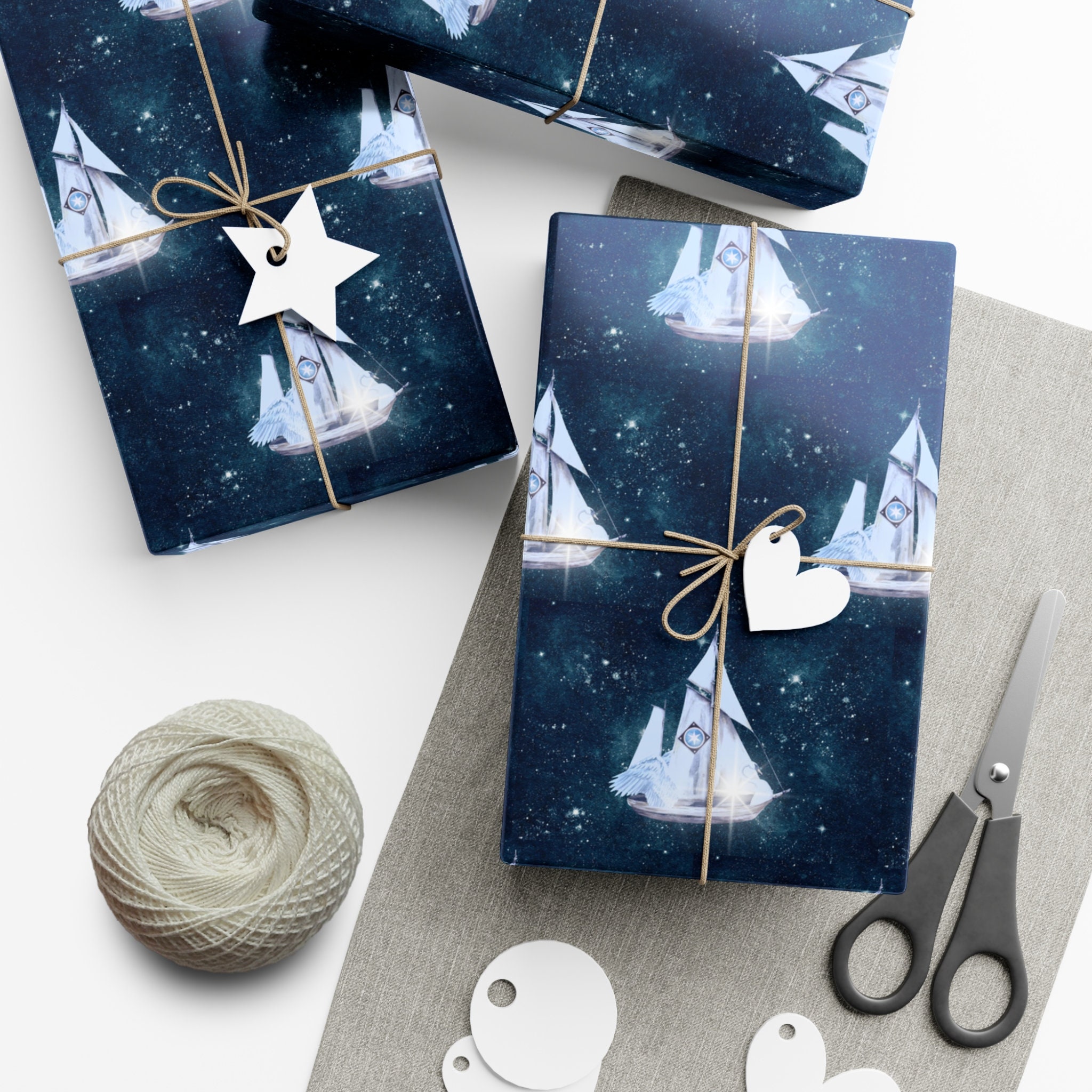 Silmarillion Gift Wrap, LOTR Wrapping Paper, Eärendil the Mariner, LOTR ...