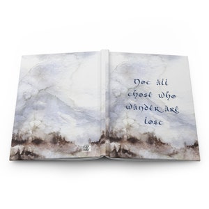 Lord of the Rings Journal, Lotr Gift, Not All Those Who Wander, Tolkien ...