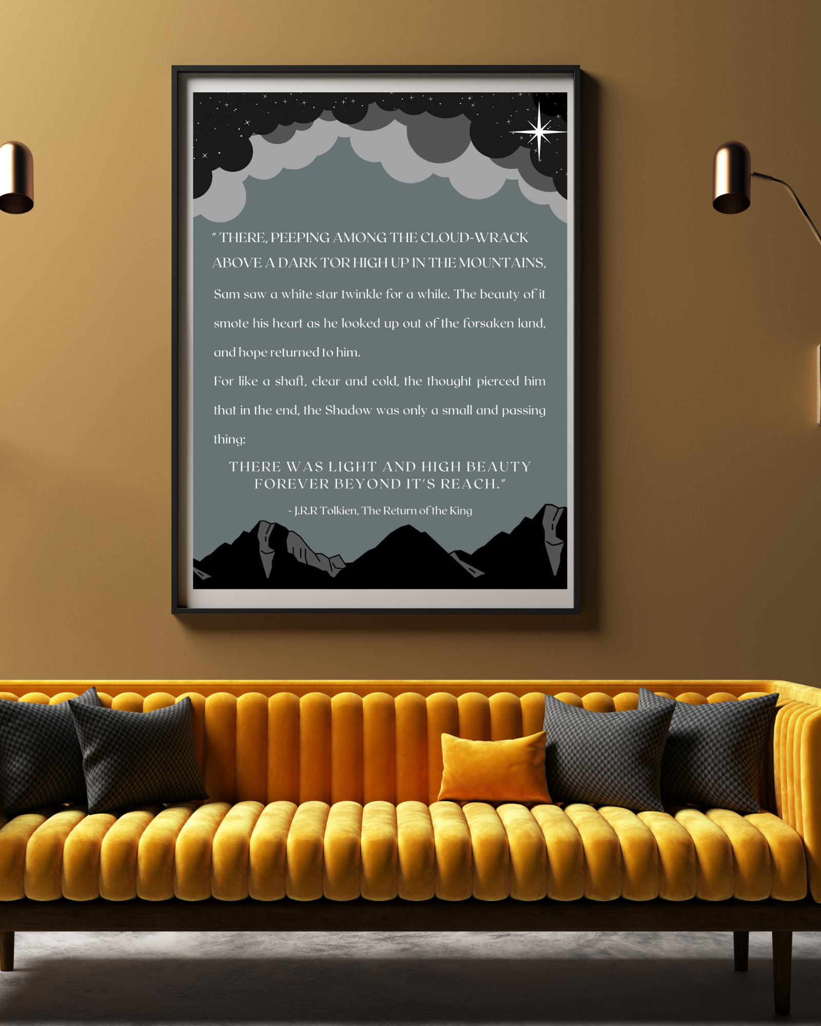 Sam Wise Gamgee Quote, Lotr Print, Lord of the Rings Quote, 5x7, 8x10 ...