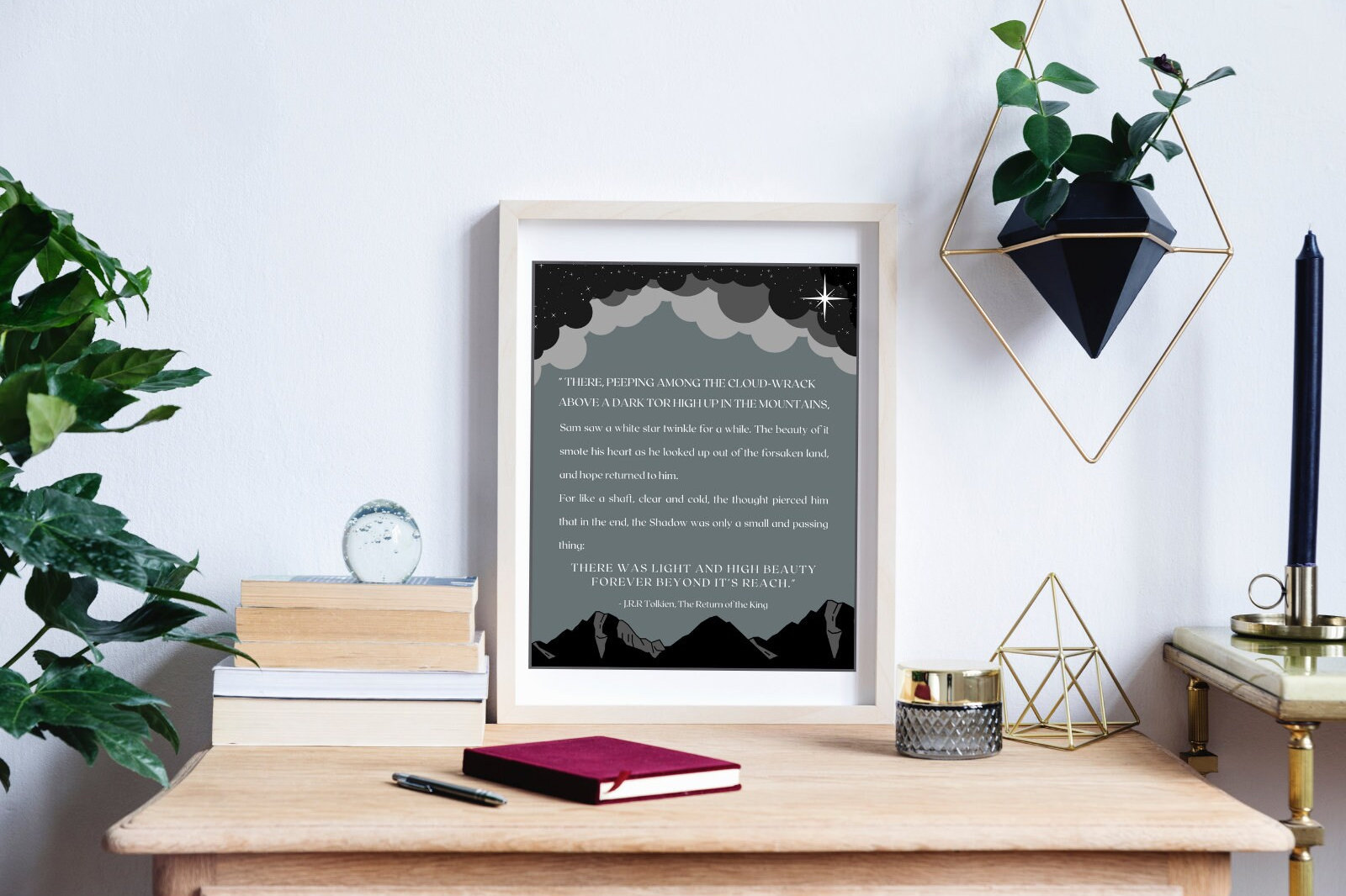 Sam Wise Gamgee Quote, Lotr Print, Lord of the Rings Quote, 5x7, 8x10 ...