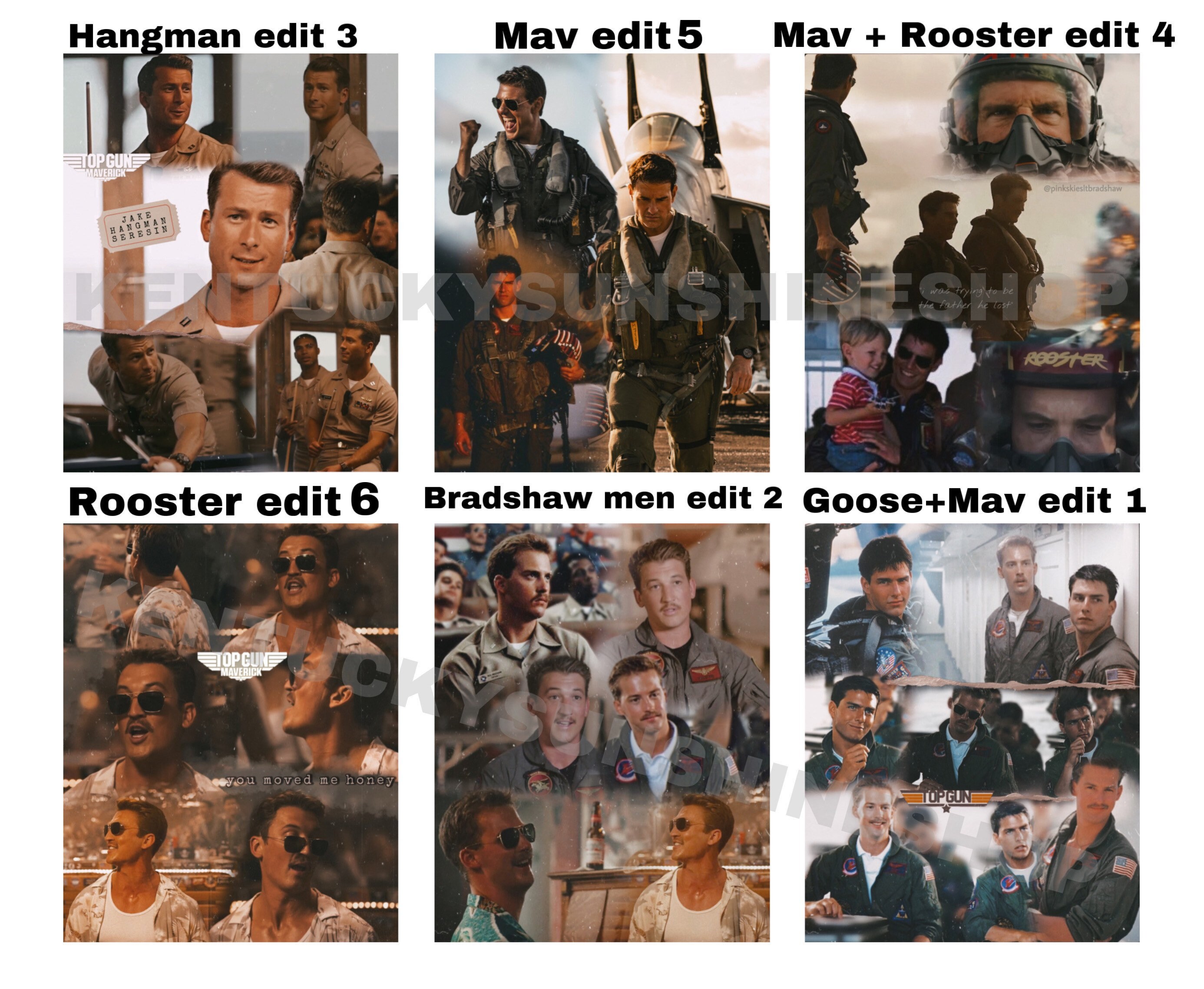 Top Gun/top Gun Maverick Stickers - Etsy