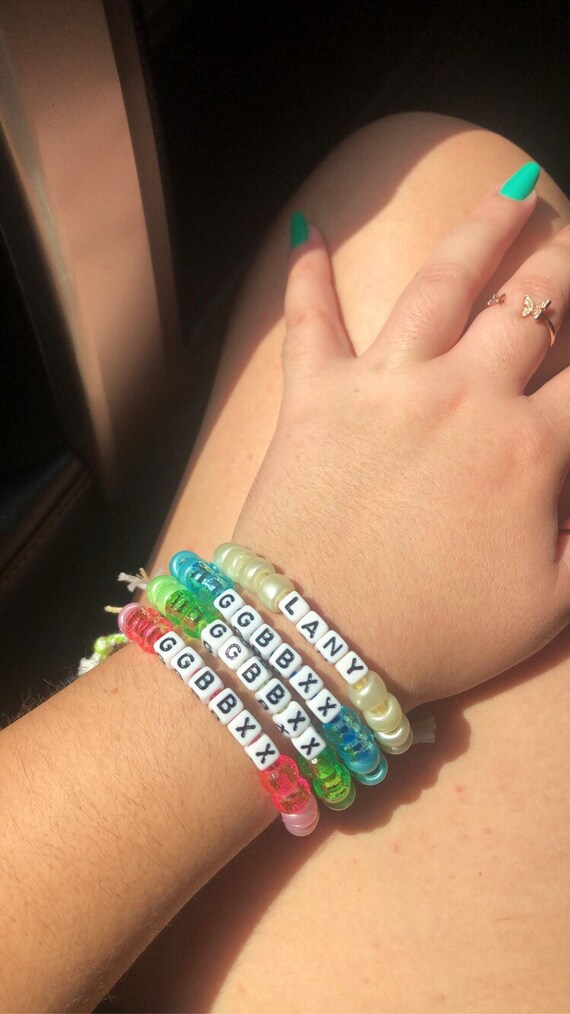 LANY Ggbbxx Bracelets / Handmade With Love - Etsy