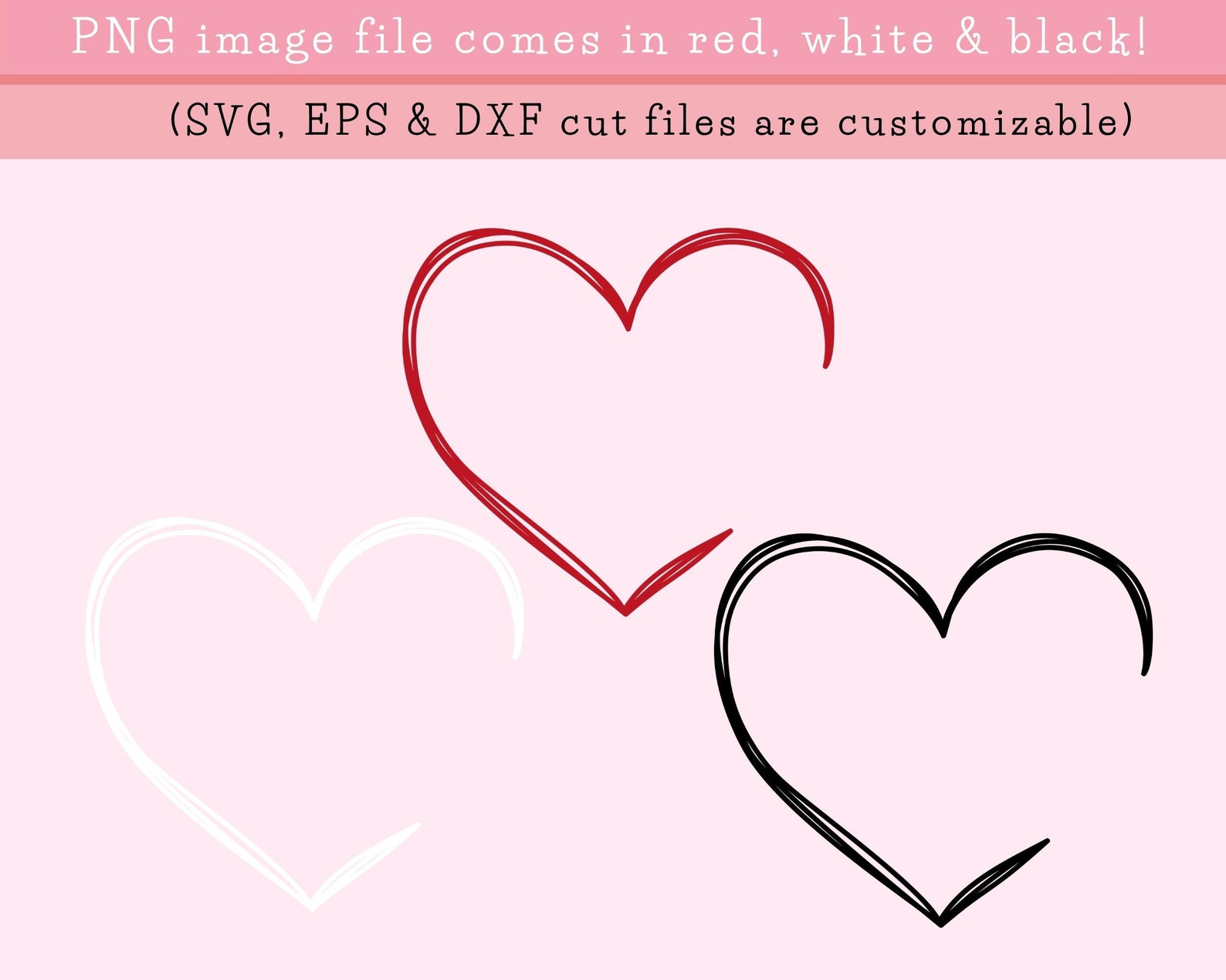 Open Heart SVG, Split Heart SVG, Heart Frame Svg, Heart Monogram Svg ...