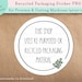 Reduce, Reuse, Recycle Sticker - Etsy Canada