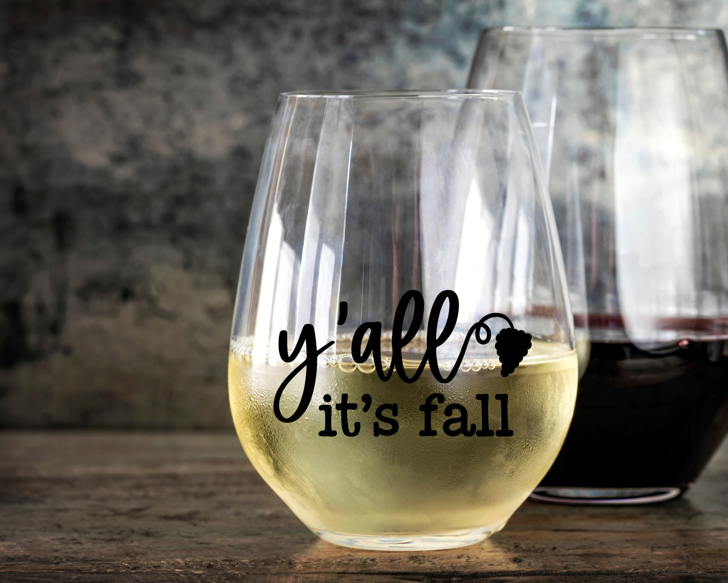 Fall Wine SVG Thanksgiving Wine SVG Fall Wine Glass SVG - Etsy