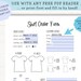 Editable Shirt Order Form, Sweater Order Form, Tank Top Order Form, T ...