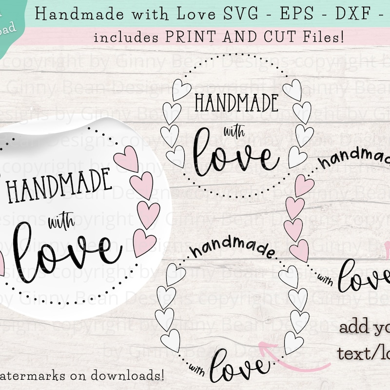 Handmade With Love - Etsy