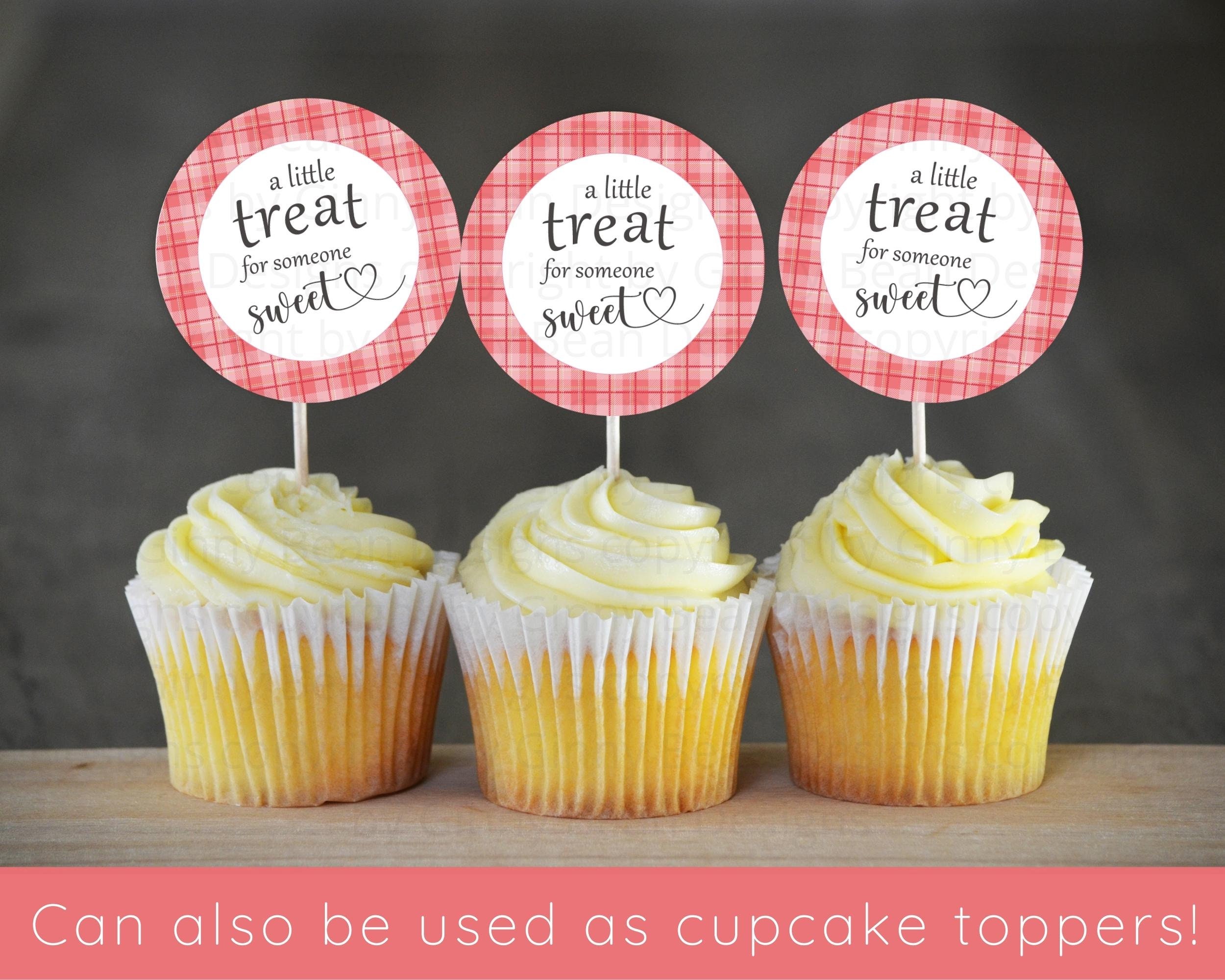 Valentines Day Cookie Tags Printable, Valentines Treats Tags, A Little ...