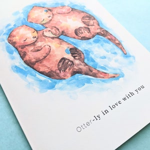 Love Otters, Otterly in Love With You & You Are My Otter Half ...
