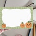 Cute Pumpkin Theme Fall Aesthetic Memo Pad Handmade Notepad to - Etsy