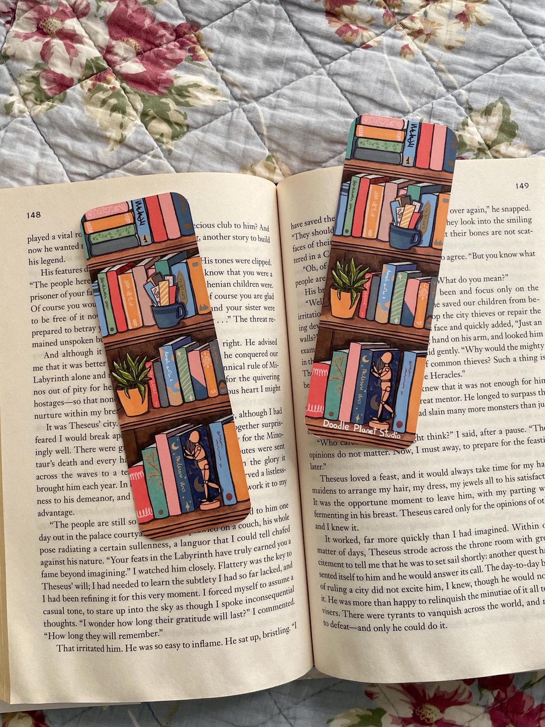 The Perfect Bookshelf Bookmark - Bookshelf Decor Accessories Bookmark ...