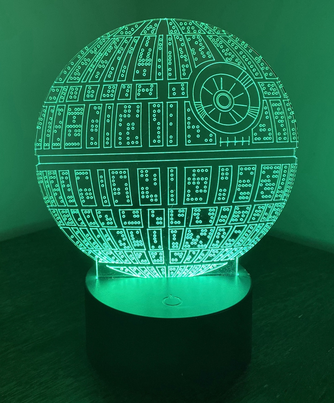 Star Wars Death Star Night Light Lamp, USB or Battery Powered, With ...
