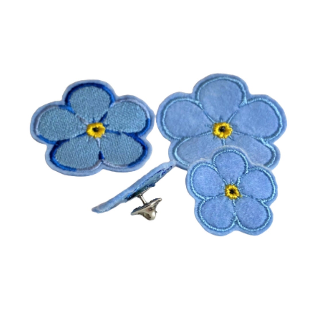 Masonic Forget Me Not Badge, Forget-me-not Pin, Forget Me Not Pin, Pin ...
