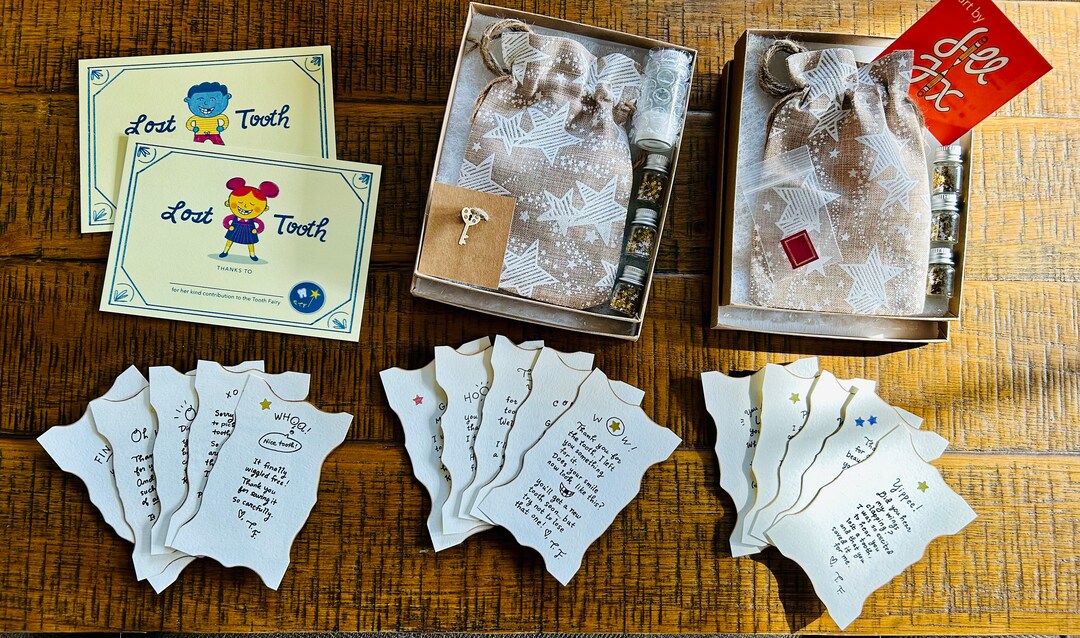 MEGA MULTI-LETTER Tooth Fairy Kit :>o - Etsy