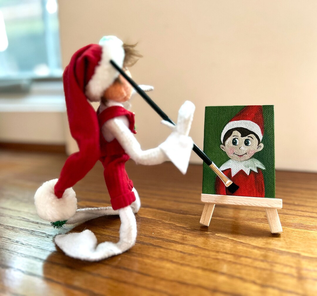 Pick-your-elf Artistic Activity Elf Gift Elf Props Elf Shenanigans Elf ...