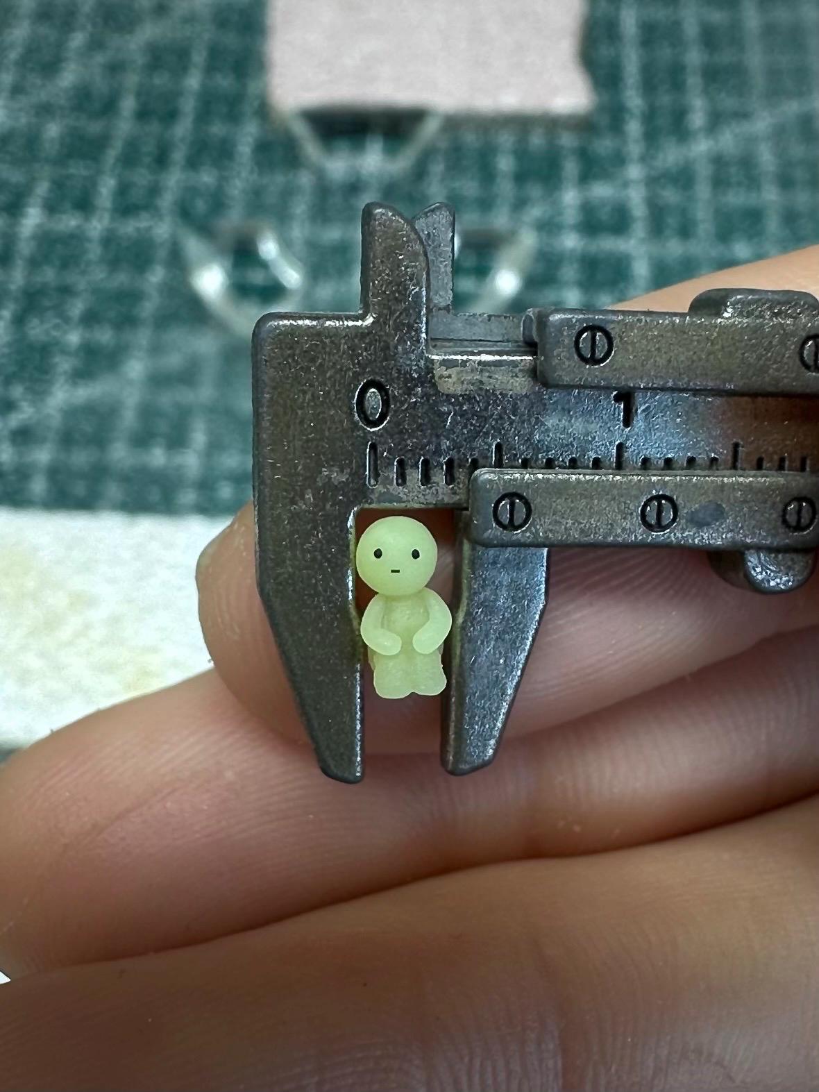 Made to Order:) Micro Smiski Handmade Figurine | Miniature Glow in the ...