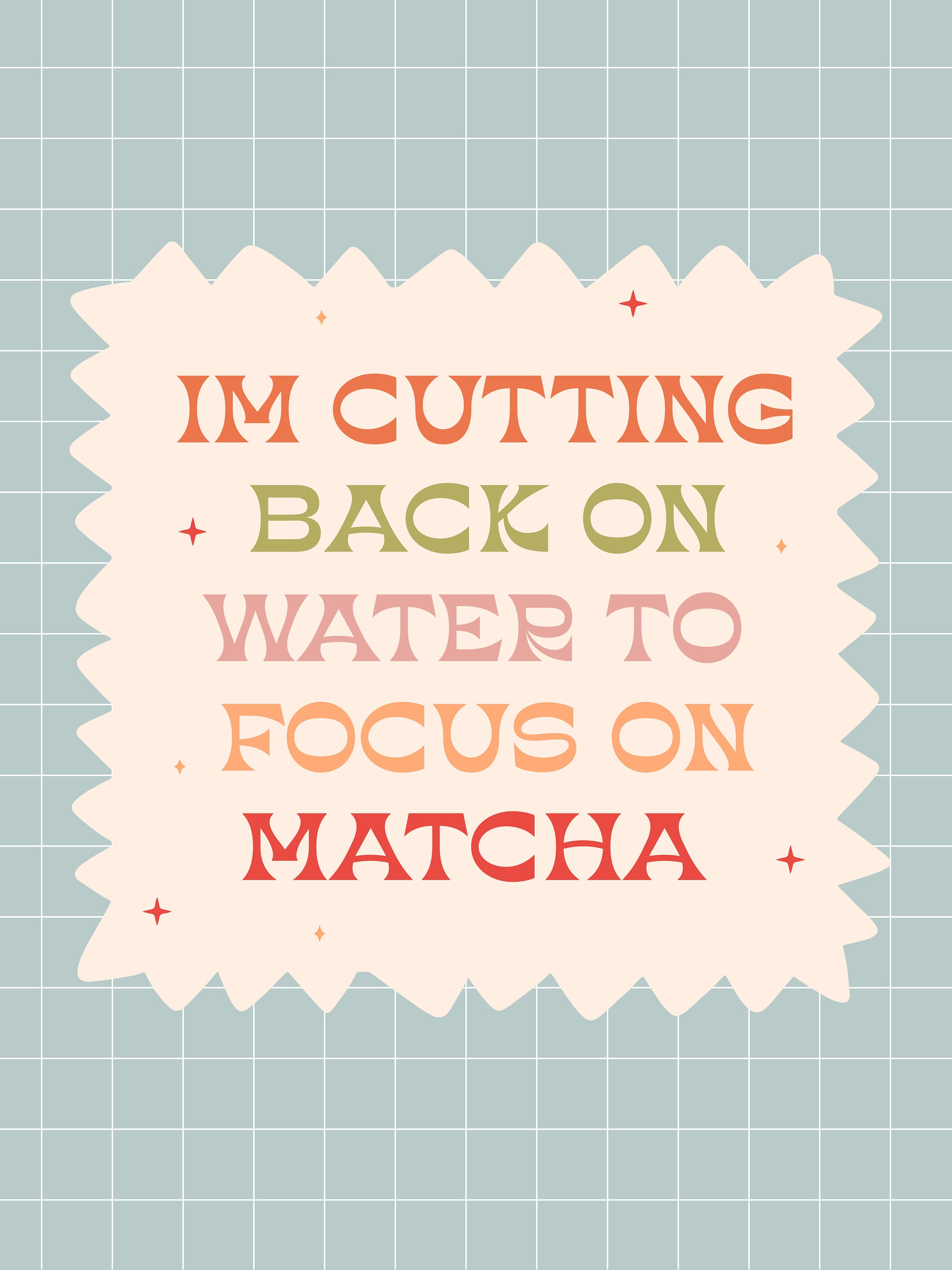 Matcha Lover Poster | Digital Download, Preppy Girl Dorm Poster, Retro ...