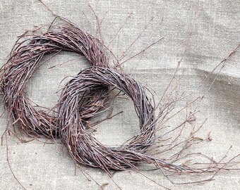 Birch Wreath - Etsy