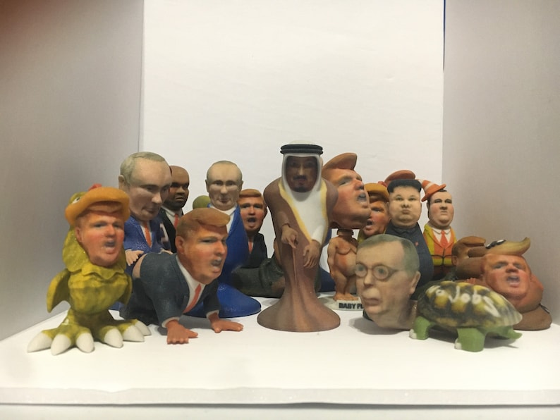 Jabba the Trump / Donald Trump / Political Sculpture / - Etsy
