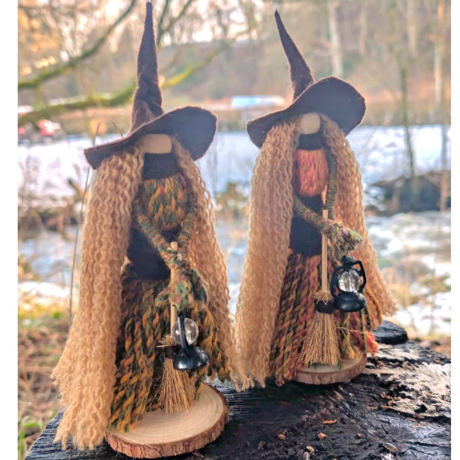 Willow, Keeper of the Light – Handcrafted Hedge Witch Figurine With ...