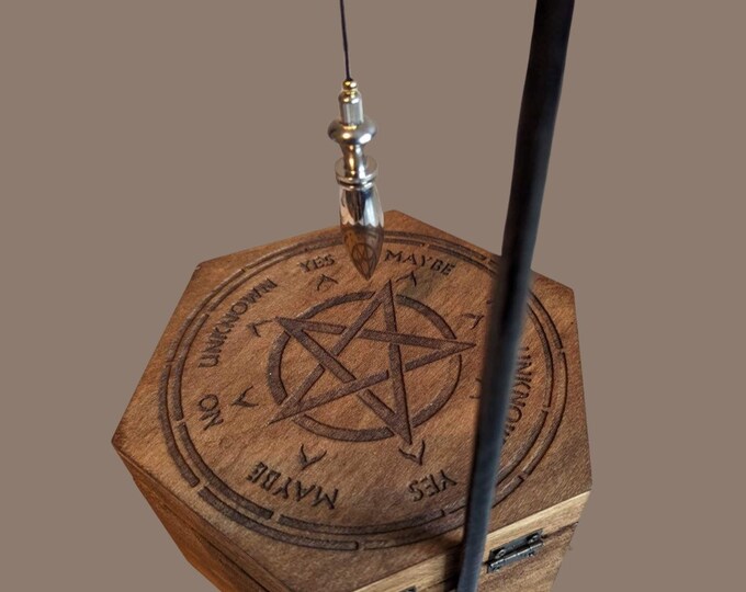 Pentagram Pendulum Divination Kit - Etsy