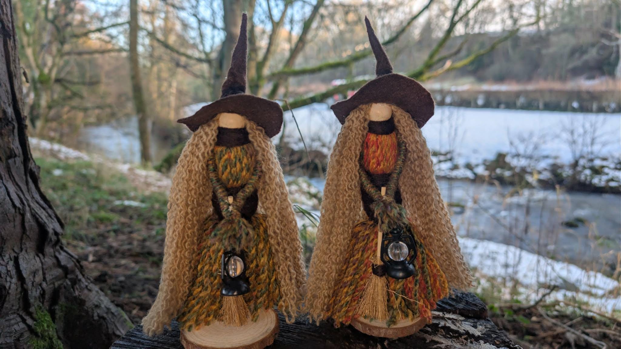 Willow, Keeper of the Light – Handcrafted Hedge Witch Figurine With ...