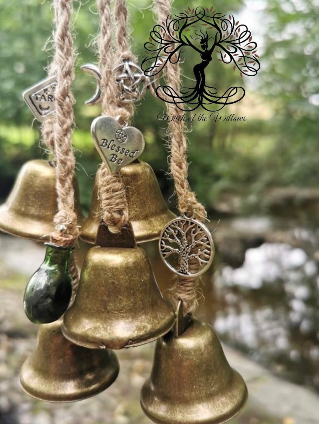 Witches Bells 5 Bell Set - Etsy