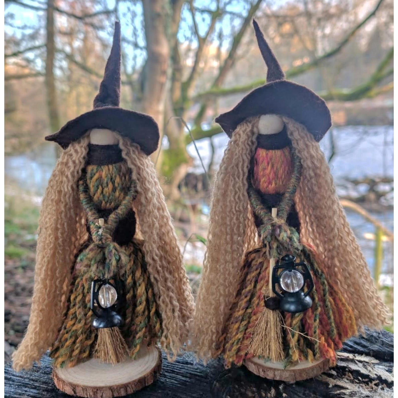 Willow, Keeper of the Light – Handcrafted Hedge Witch Figurine With ...