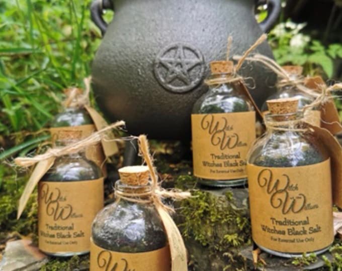 Black Salt Sea Salt Activated Charcoal for Protection, Boundaries ...