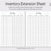 Printable Inventory Template / Inventory Management Trackers ...