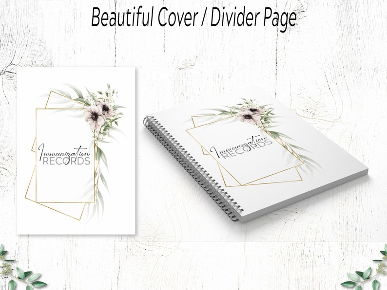 Immunization Record / Vaccination Record / Immunization Tracker With ...