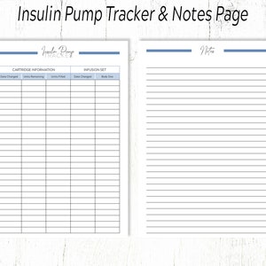 Diabetes Tracker / Printable Diabetes Templates / Diabetes Log With ...