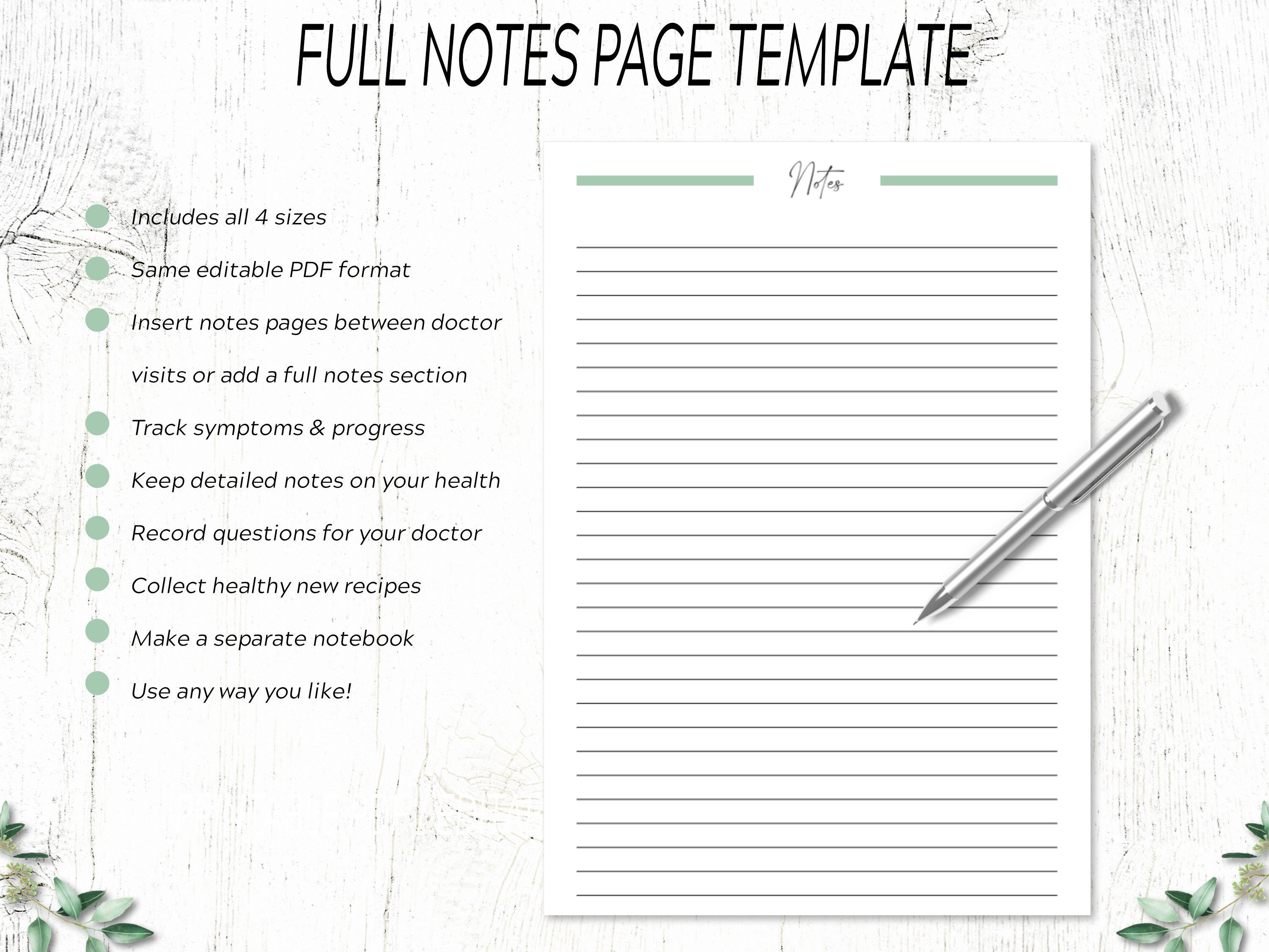 Immunization Record / Vaccination Record / Immunization Tracker With ...